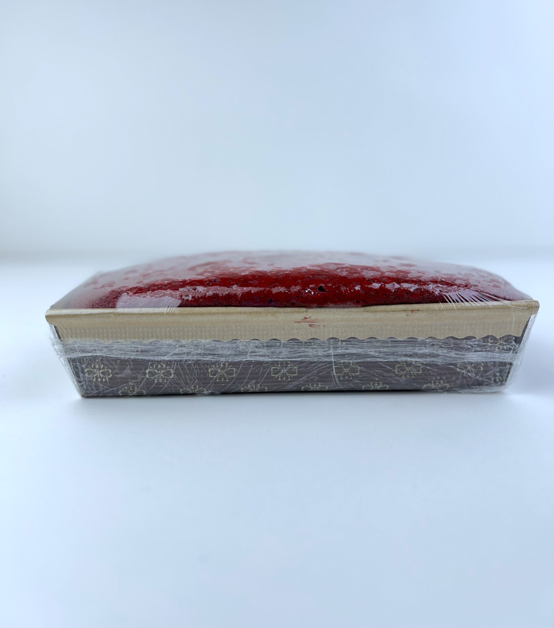 Red velvet Plum Cake - Dripples cakes